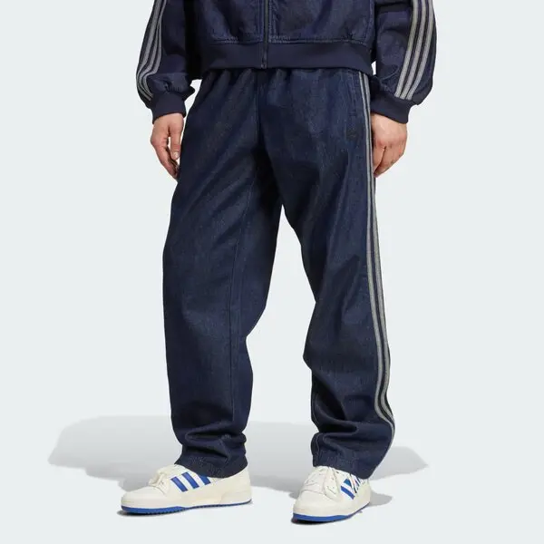 Adidas Adicolor Loose Trackpant Denim - Indigo Denim