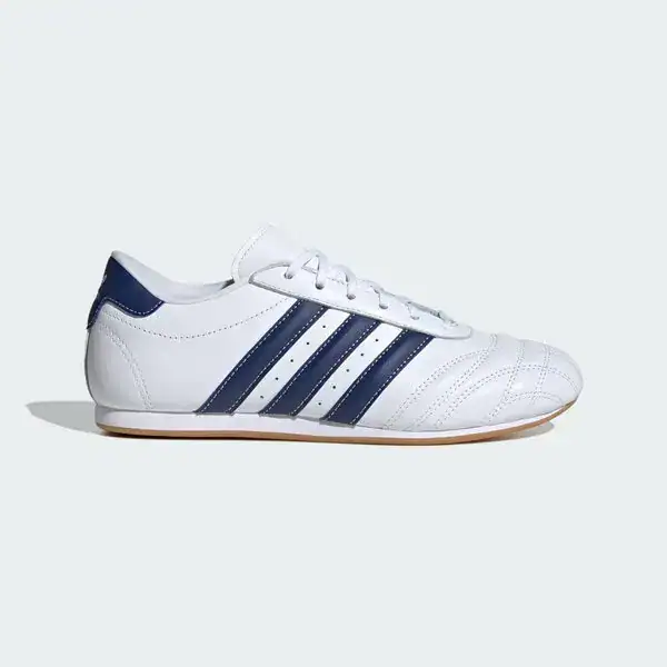 adidas Taekwondo Lace Shoes - Women's - Cloud White / Victory Blue / Gum - 5.5