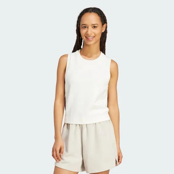 Adidas Soft Lux Tank - Off White