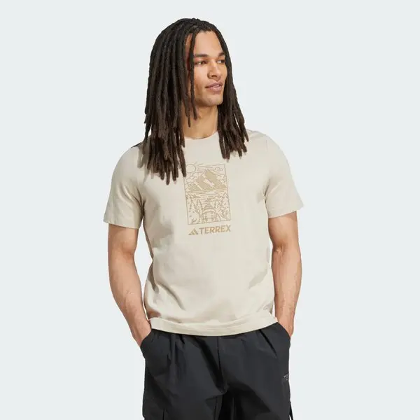 Adidas Terrex Graphic Tee - Wonder Beige
