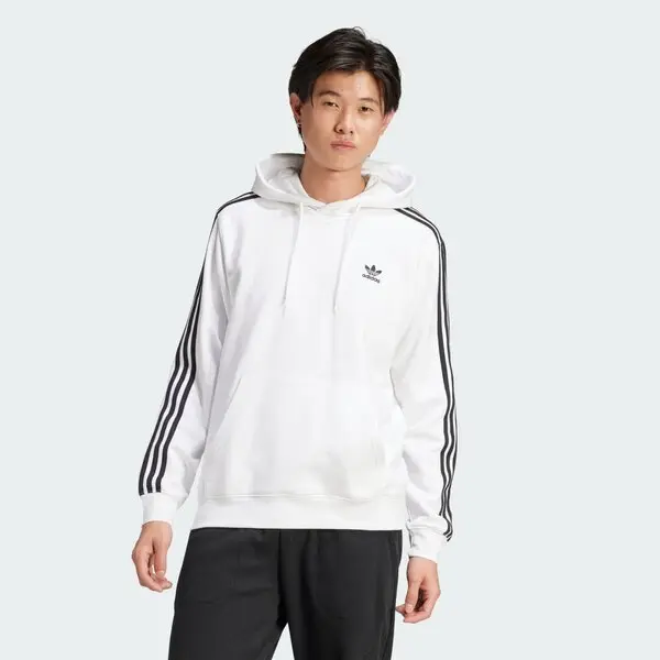 Adidas Adicolor Classics 3-stripes Hoodie - White