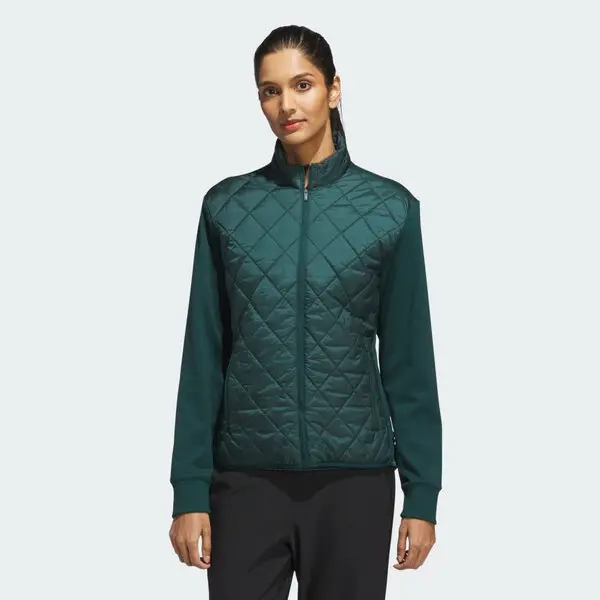 Adidas Ultimate365 Quilted Full-zip Jacket - Aurora Ivy
