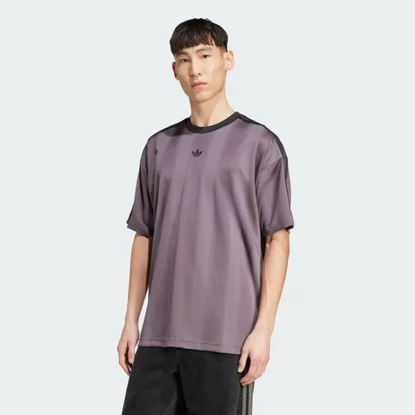 Adidas Adicolor Jacquard Jersey - Grey Strata / Black