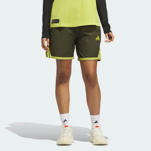Adidas Crazy Lite Shorts - Night Cargo / Preloved Lime