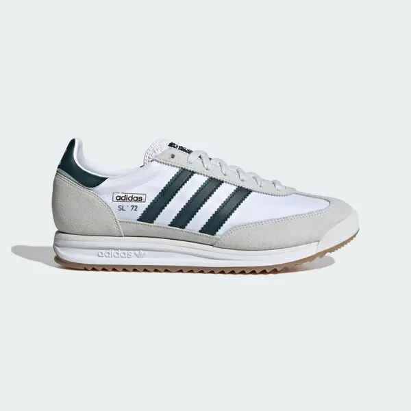 Adidas Sl 72 Rs Athletic Shoes - Cloud White / Aurora Ivy / Crystal White