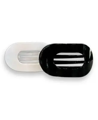 HEADBANDS OF HOPE Oval Hair Clips Set Of 2