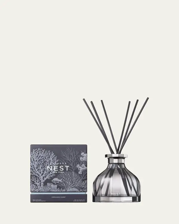 NEST NEW YORK Voyages Cerulean Coast Diffuser, 16.9 Oz