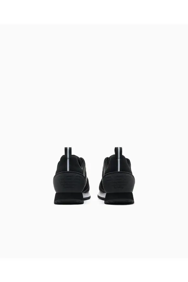Emporio Armani Lace-up Sneakers - Black