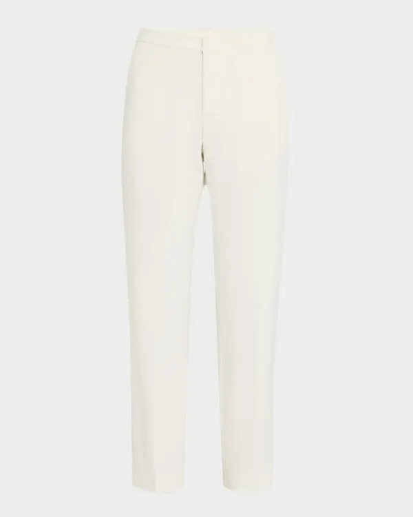 Fabiana Filippi Tapered Cropped Techno Trousers