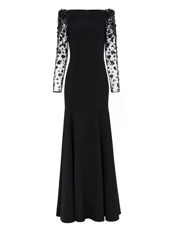 Jenny Packham Sylvia Maxi Dress - Black