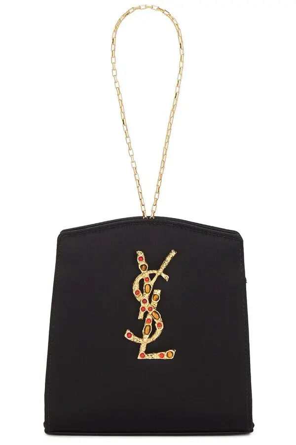 Saint Laurent Mini Sac Bijou Bag - Nero