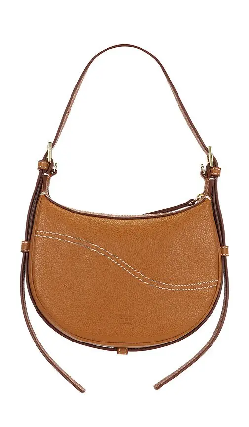 ATP ATELIER Silea Bag - Brandy & Contrast Stitch