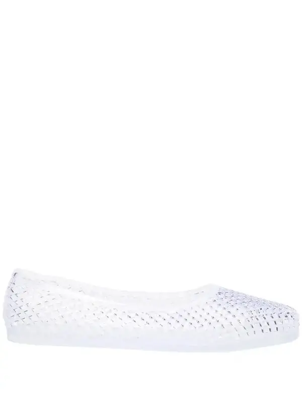 ANCIENT GREEK SANDALS Iro Ballet Flats - White