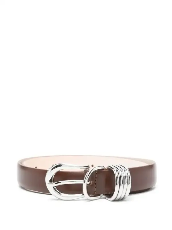 DEHANCHE Hollyhock Belt - Mahogany Silver