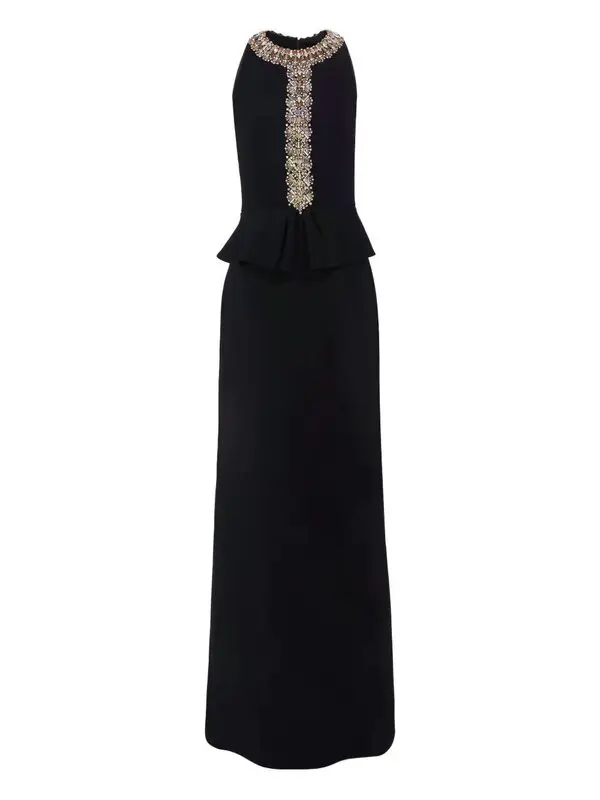 Jenny Packham Sulphice Maxi Dress - Black