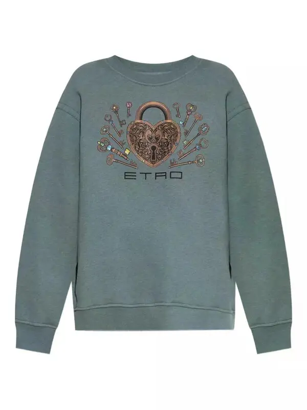 Etro Graphic Print Sweatshirt