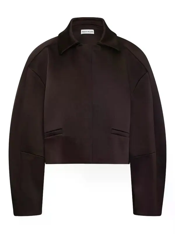 Rebecca Vallance Collarless Cropped Jacket