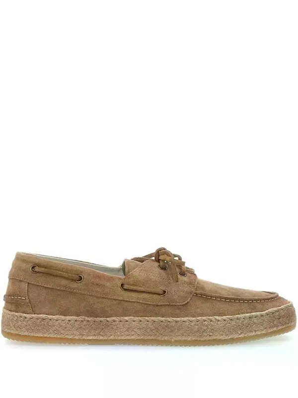 CORVARI 1933 Velour Loafers - Brown