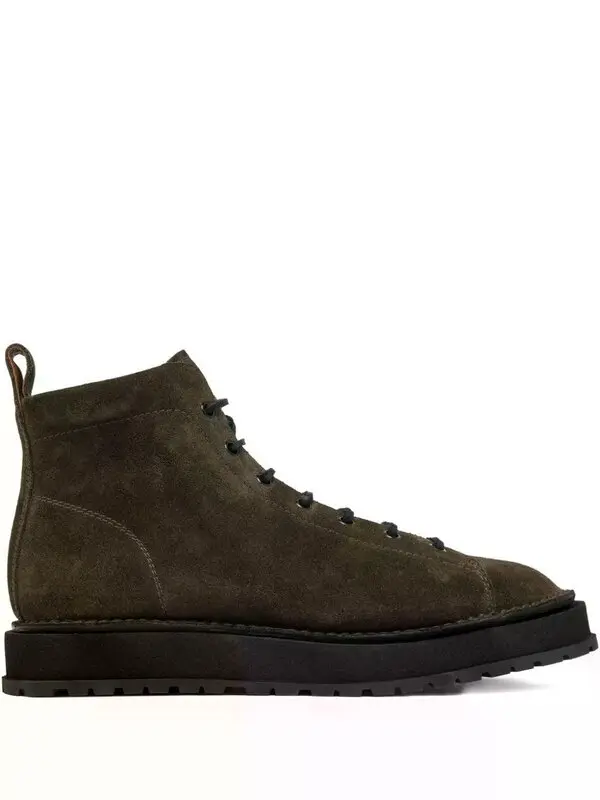 BOTTERO Suede Hiking Boots - Green