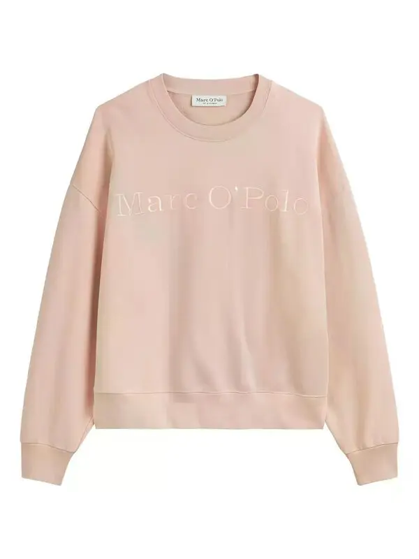 Marc O'polo Logo-embroidered Sweatshirt - Orange
