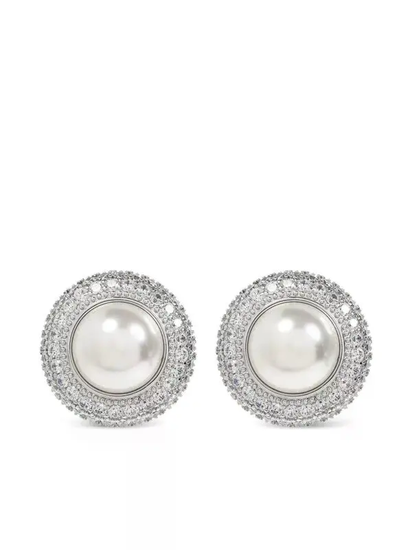 SELF-PORTRAIT Crystal-embellished Stud Earrings