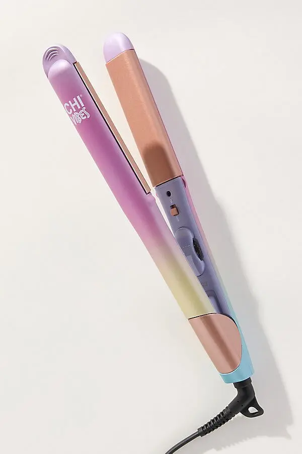 CHI Vibes On The Edge Curved Hair Stylg Iron - Multi