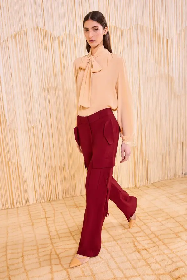 Ulla Johnson Mid-rise Cargo Pants - Dahlia