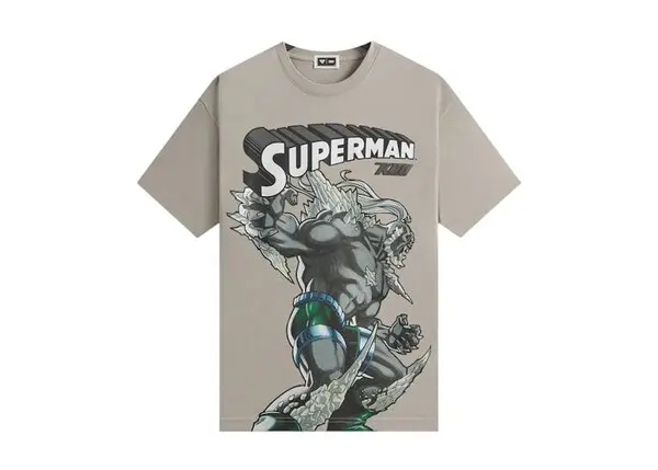 Kith X Superman Doomsday Tee Shirt - Pyrite