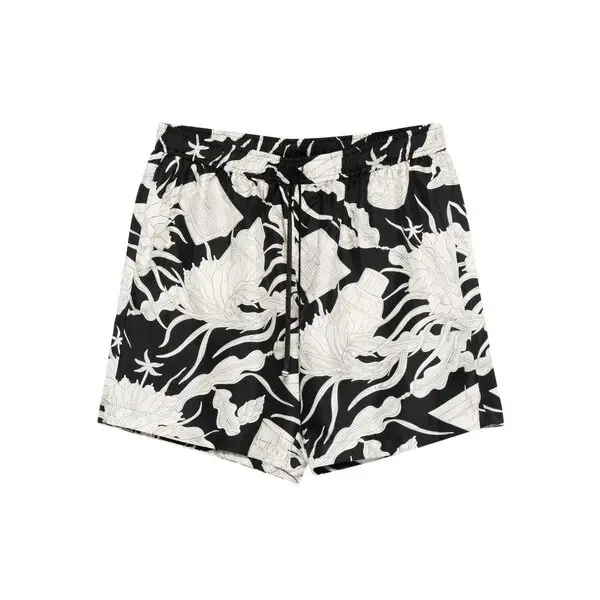 Amiri Floral Print Shorts - Multicolor