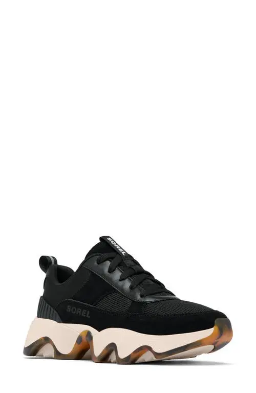 Sorel Kinetic Impact Ii Wonder Lace Sneaker - Black/ Chalk