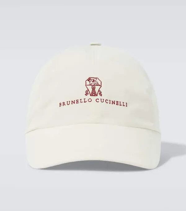 Brunello Cucinelli Embroidered Logo Baseball Cap