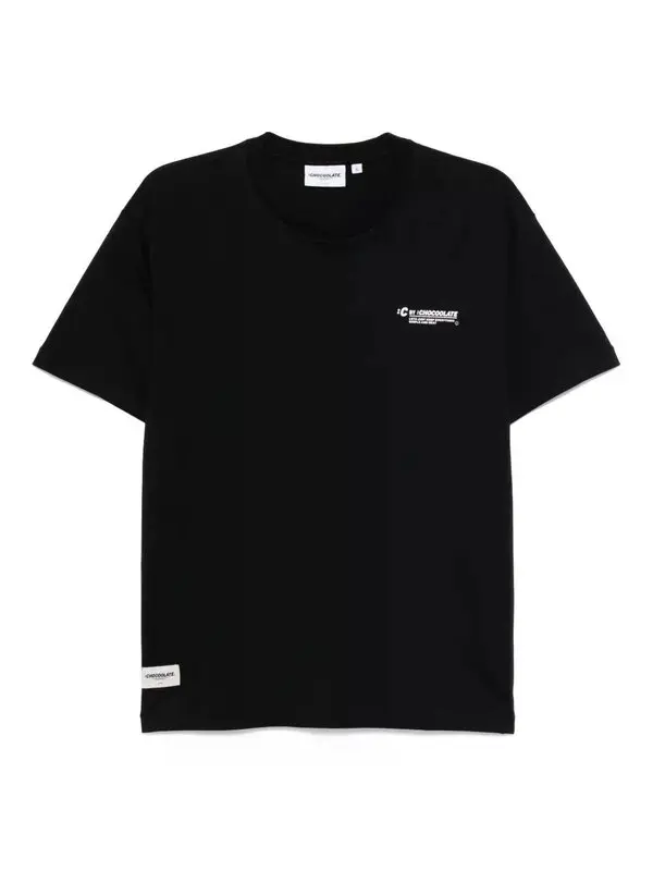 CHOCOOLATE Logo-printed T-shirt - Black