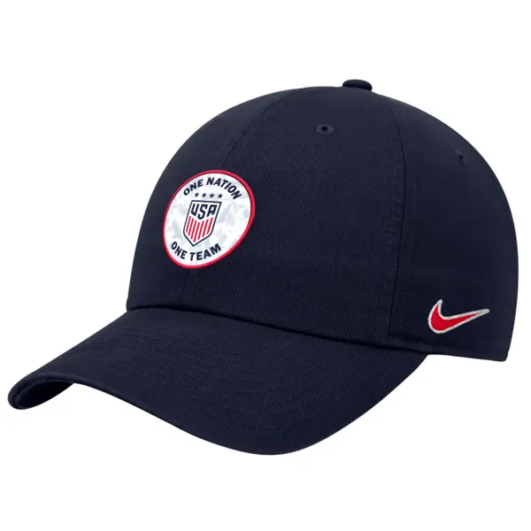 Nike Uswnt Club Soccer Adjustable Cap - Blue