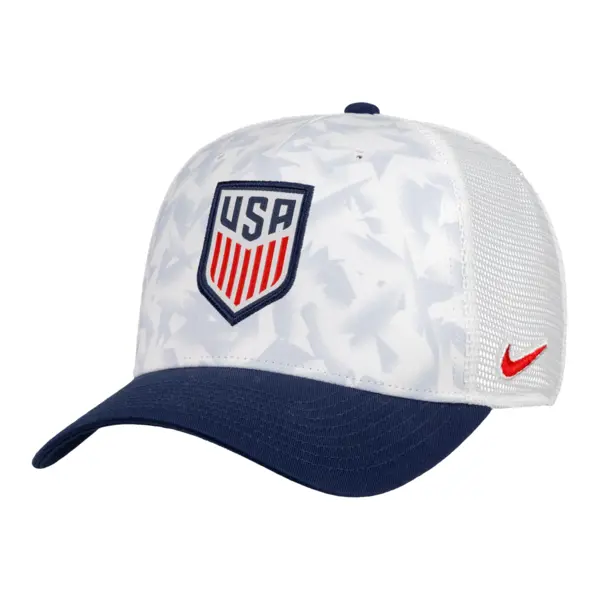 Nike Usmnt Rise Soccer Structured Adjustable Trucker Cap