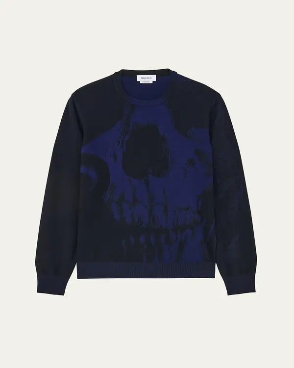 Alexander McQueen Exploded Skull Sweater