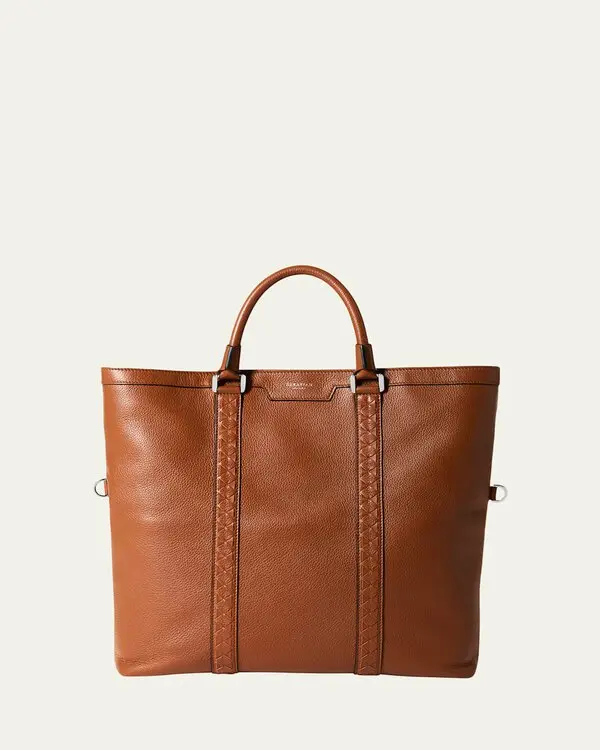 SERAPIAN Cachemire Mosaico Foldable Tote Bag