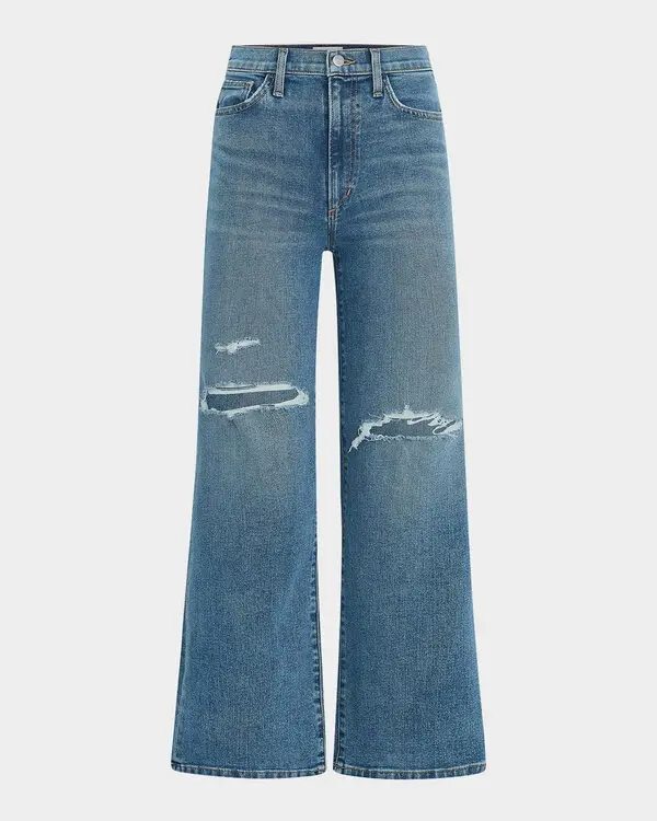 Joe's Jeans The Blake Cropped Wide-leg Jeans