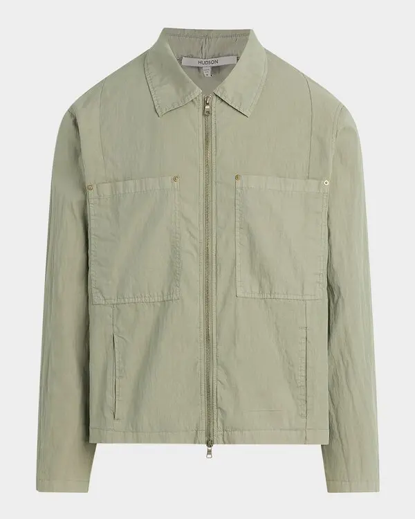 Hudson Jeans Cotton-blend Work Jacket - Cactus