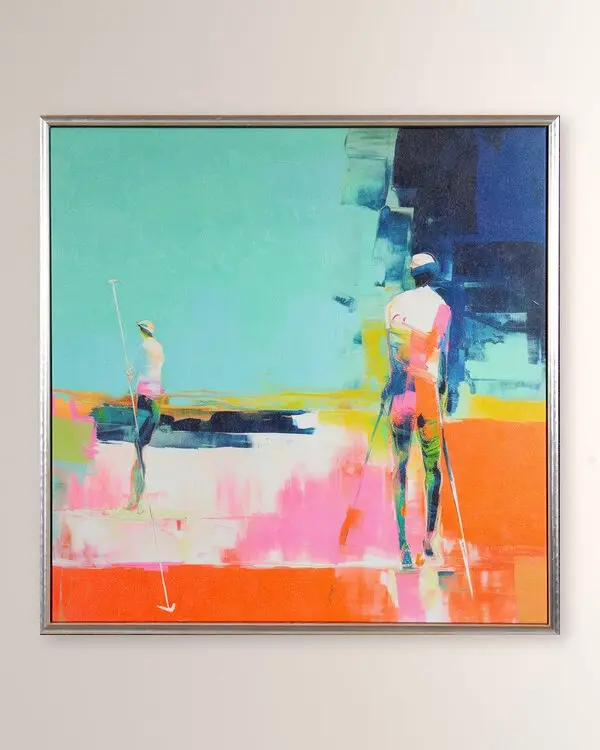 SHADOW CATCHERS Golf Players Ii" Framed Giclee