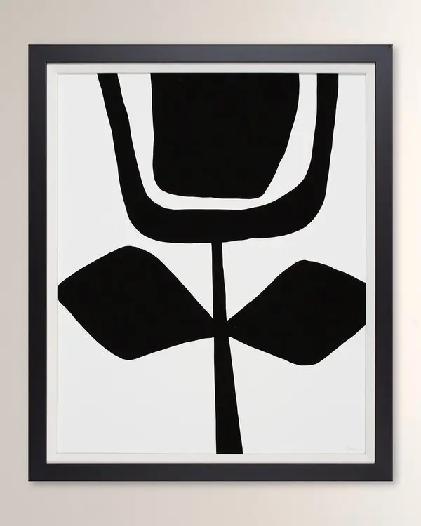 SHADOW CATCHERS Garden Dreams Iv" Framed Giclee On Paper, 23" X 28