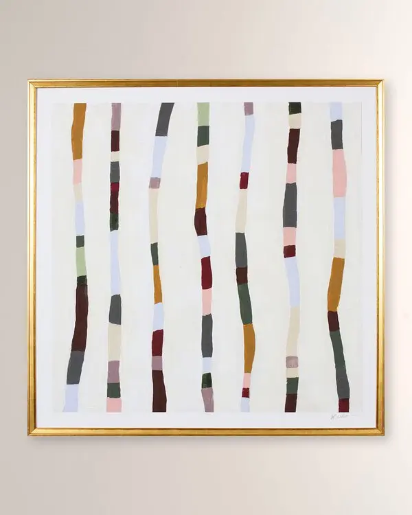 SHADOW CATCHERS Colorful Batons Ii" Framed Giclee
