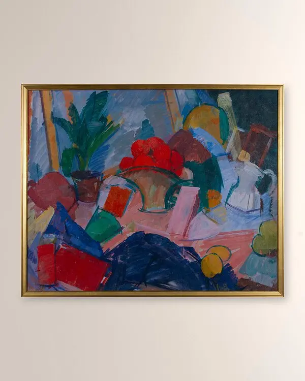 SHADOW CATCHERS Orange In A Basket" Framed Giclee