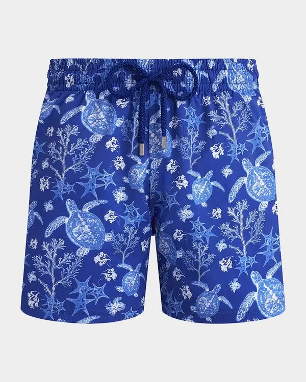 Vilebrequin Stretch X-ray Turtles Swim Trunks