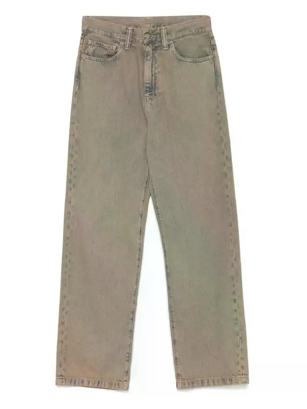 Carhartt Work In Progress Logo-patch Jeans