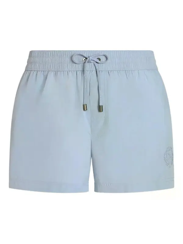 Dolce & Gabbana Drawstring-waist Swim Shorts - Blue
