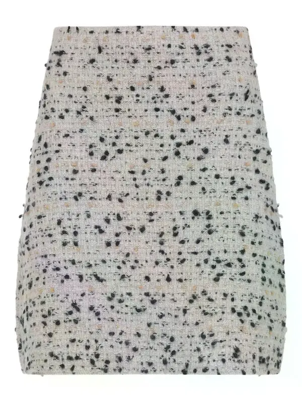 Fabiana Filippi Tweed Mini Skirt - Neutrals