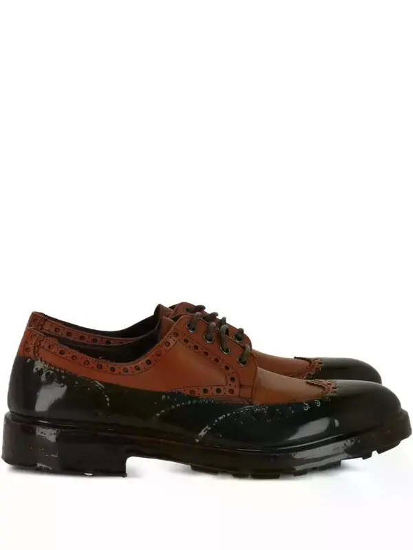 FERRAGAMO Panelled Derby Shoes