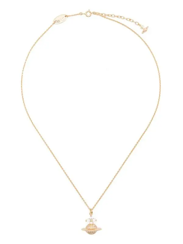 VIVIENNE WESTWOOD Bijoux Necklace - Gold/white