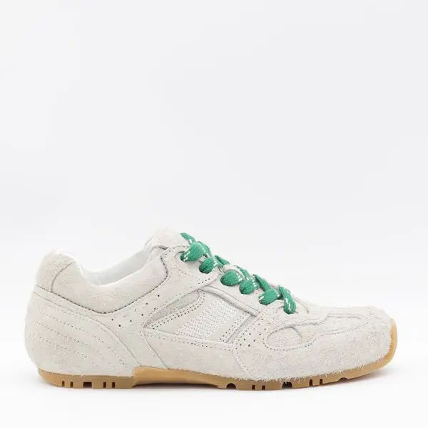 ALOHAS Leather And Suede Sneakers - Grey