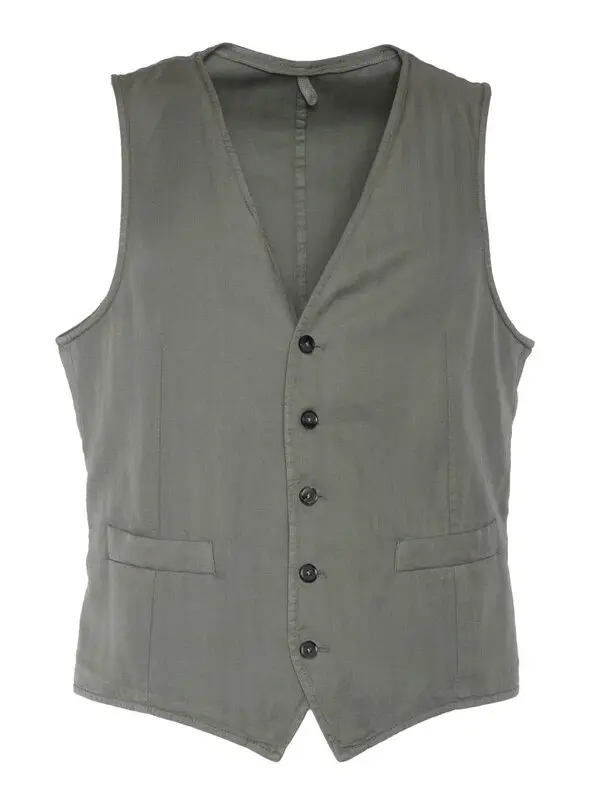 L.B.M. 1911 Buttoned Vest - Green